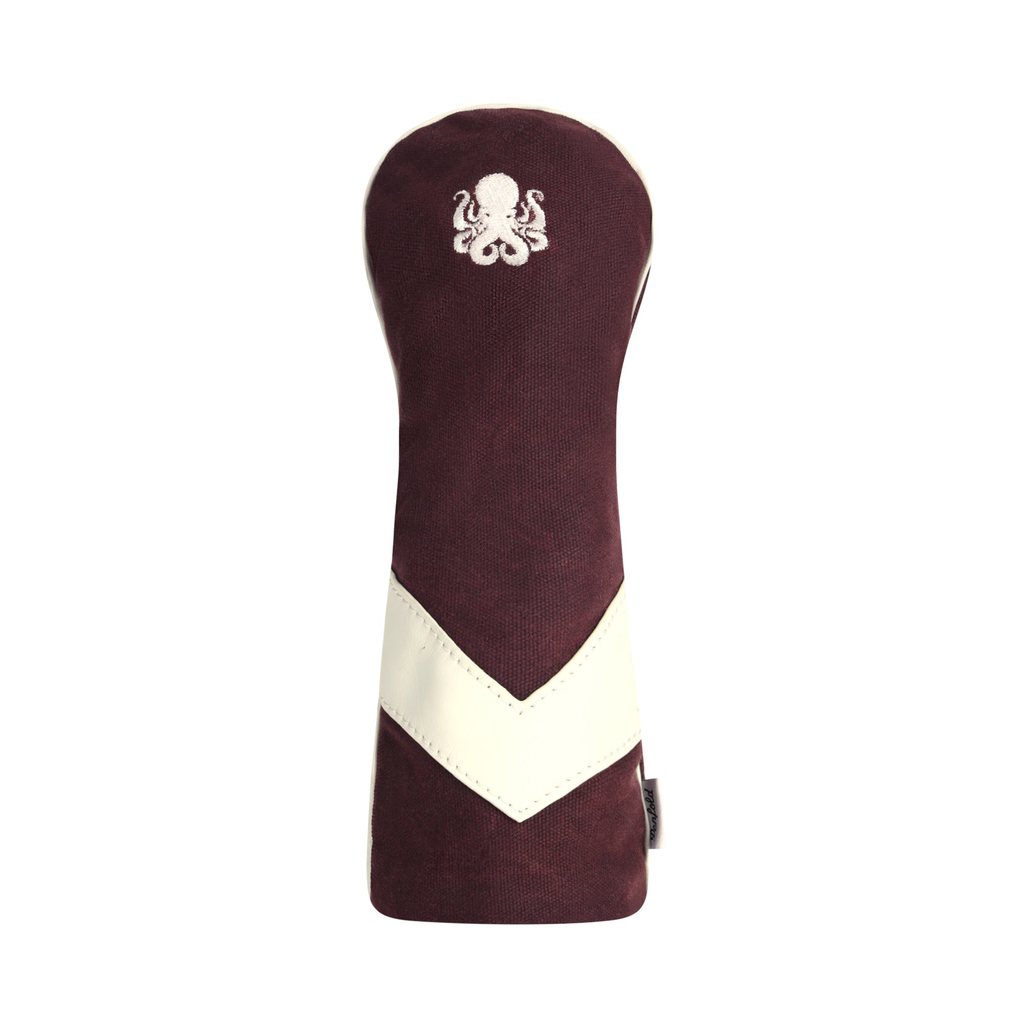 The Kraken Waxed Canvas FW/Hybrid Cover Burgundy – The Salty Golfer