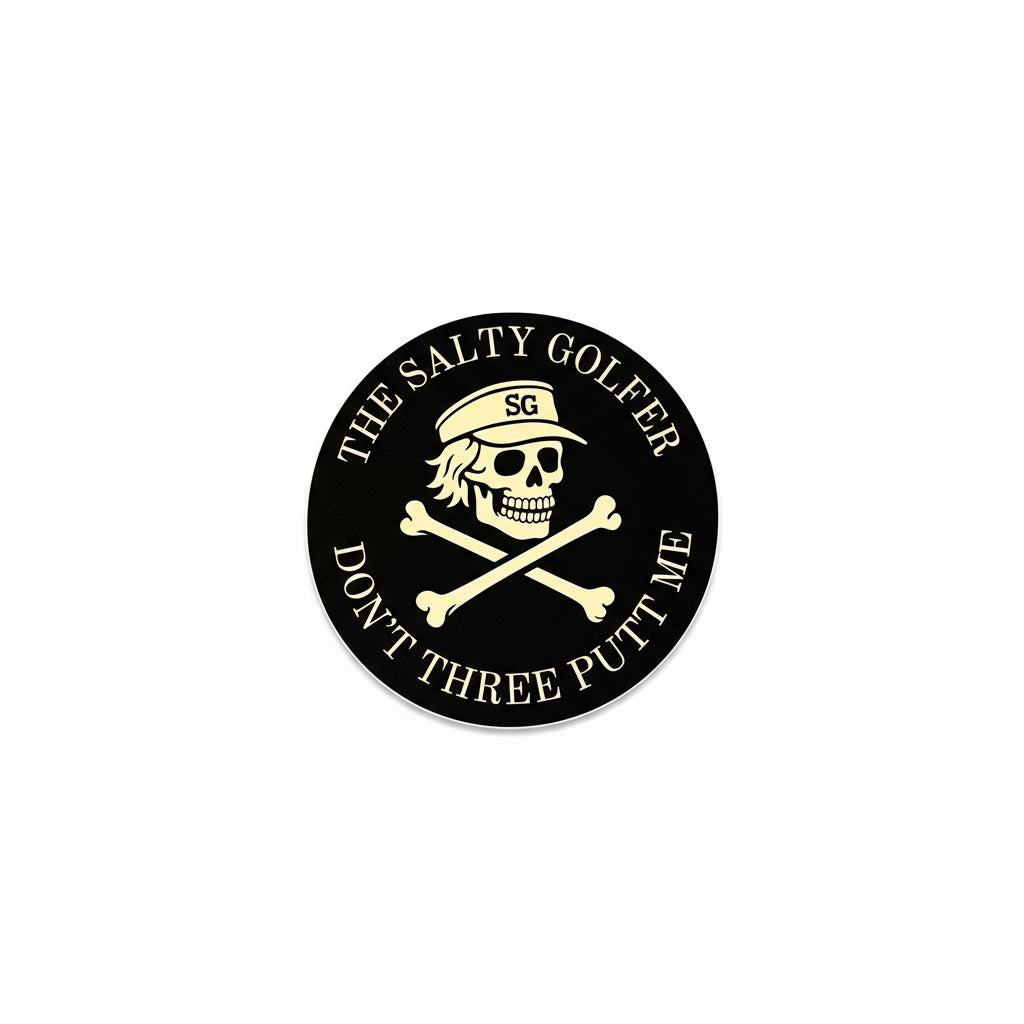 Don't 3 Putt Sticker (3 inch) – The Salty Golfer